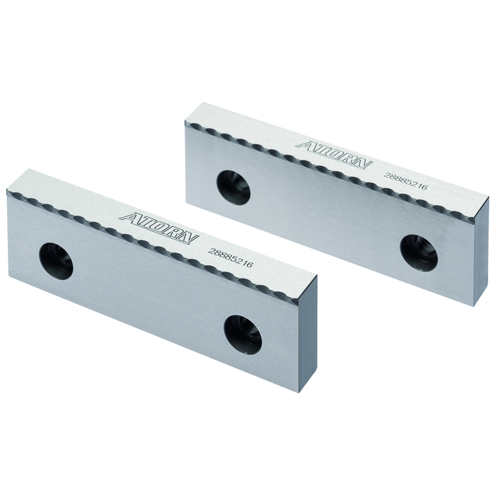 NC compact clamp BB-125mm MM-G125, - stepped jaws - regulator, BB-125mm ...