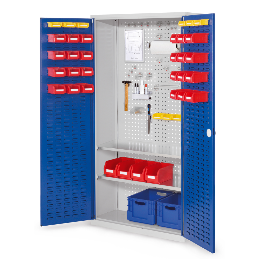 RasterPlan Werkzeugschrank Mod 5 410 H1950 x B1000 x T410 mm RAL 7035/ ...