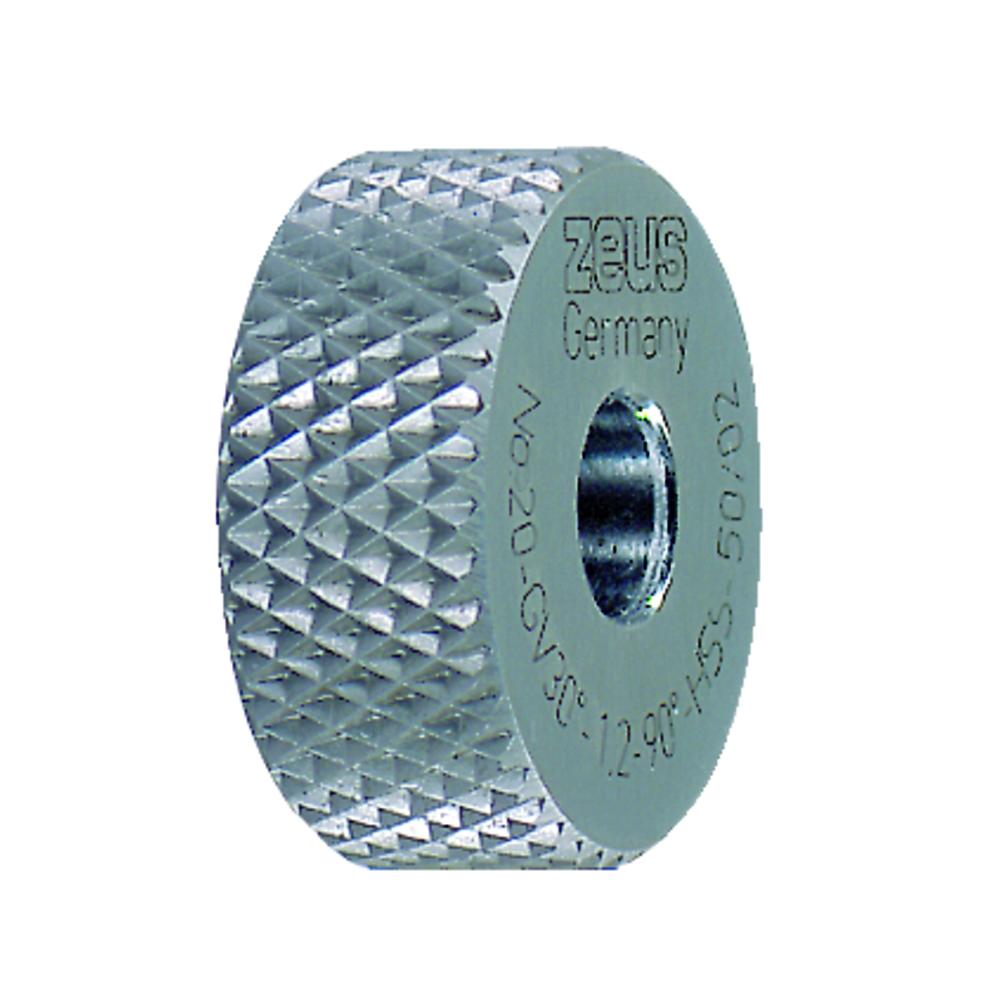Knurling wheel PM GV30° 15x4x4mm -1 with chamfer | SARATOOLS