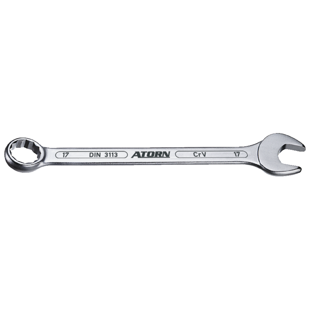 Combination spanner DIN3113A 21mm, L=260mm (CrV steel) | SARATOOLS