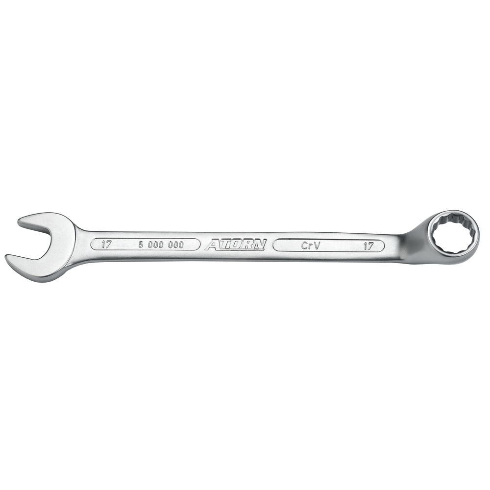Combination spanner DIN3113B 7mm, L=110mm (CrV steel) | SARATOOLS