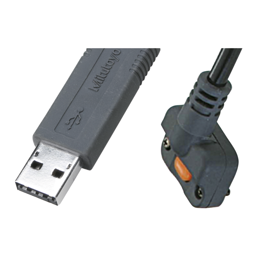 Signal cable type B-USB, 2m, IP-protected, with DATA button | SARATOOLS