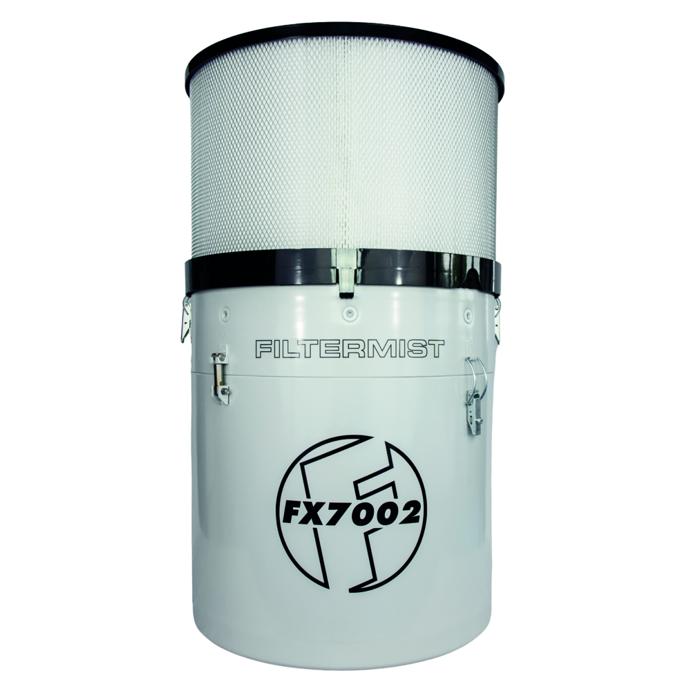 Oil mist filter FX 7002 / series 2 RAL7035 w/ highly efficient ...