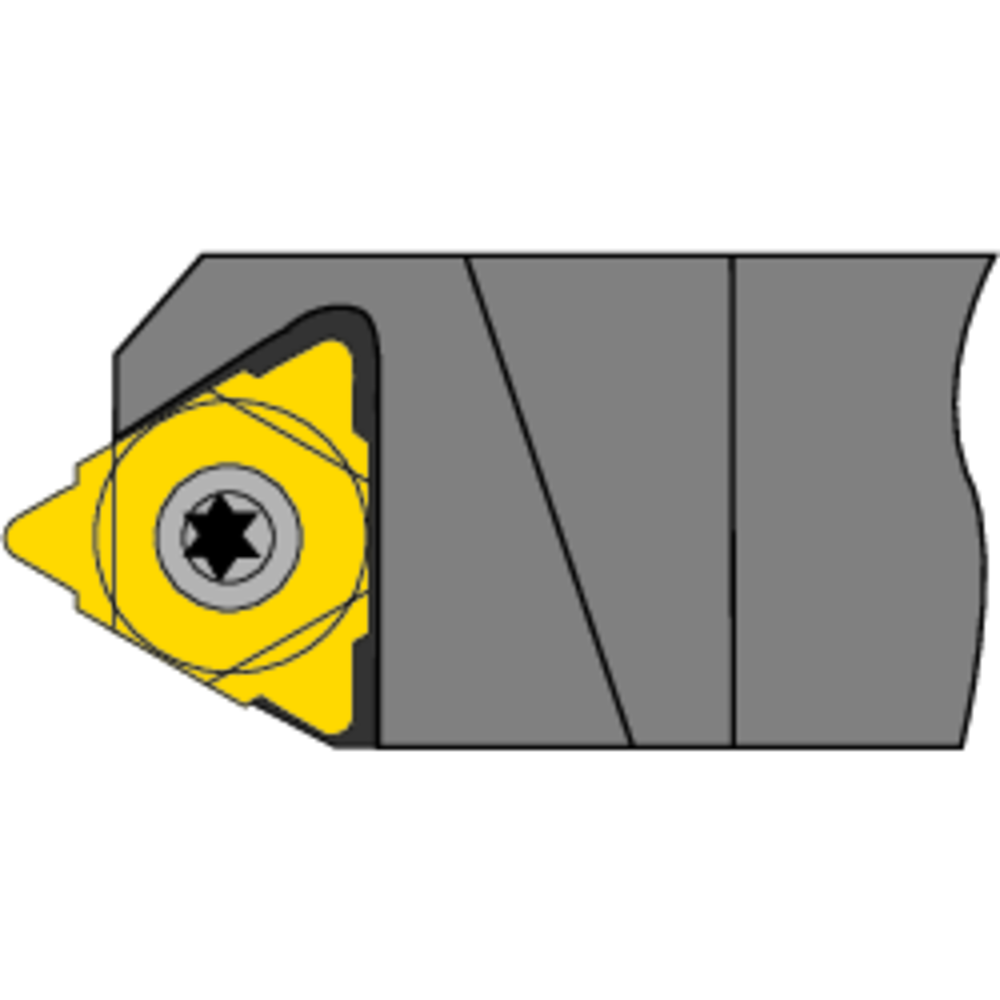 Tool holder SEL 2525 M16 L=150mm (for threading inserts 16EL..) | SARATOOLS