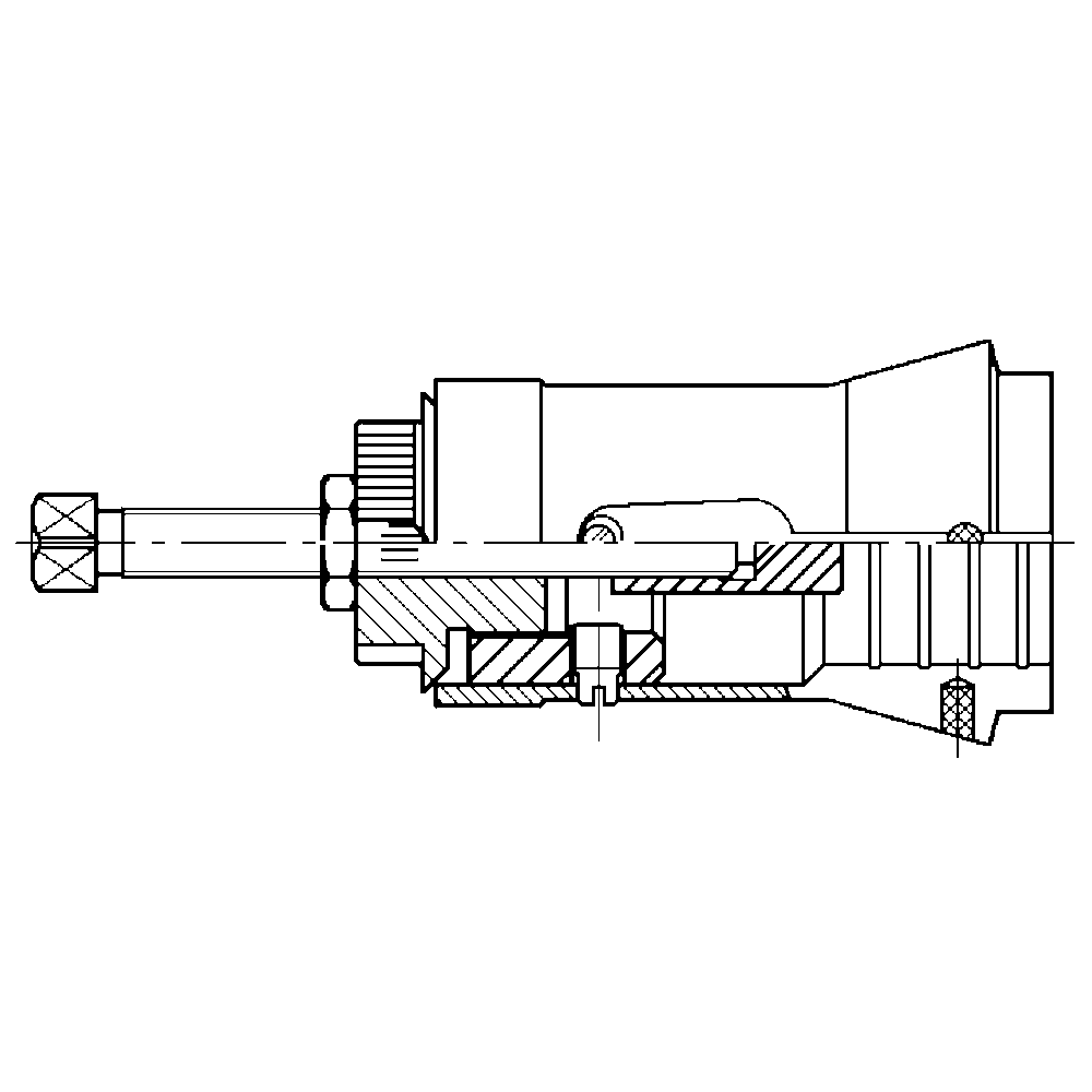 Internal stop for dead-length collets DIN6343 173E | SARATOOLS