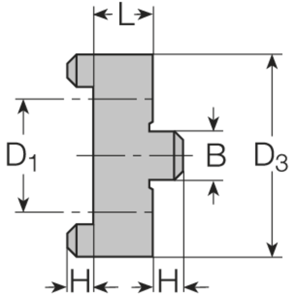Follower ring DIN6366 for shell-type milling cutter arbour 40mm | SARATOOLS