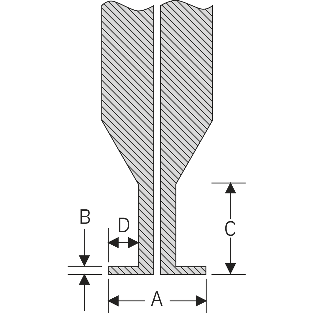 Slot measuring attachment set for calliper gauge | SARATOOLS