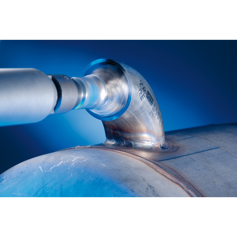 Pinselbürste mit Schaft, gezopft POS PBG 1919/6 INOX 0,35 | SARATOOLS