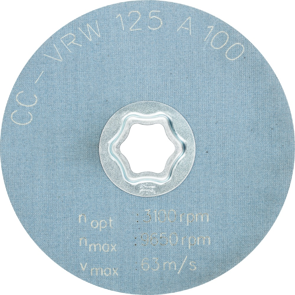 COMBICLICK® Vliesronde CC-VRW 125 A 100 | SARATOOLS